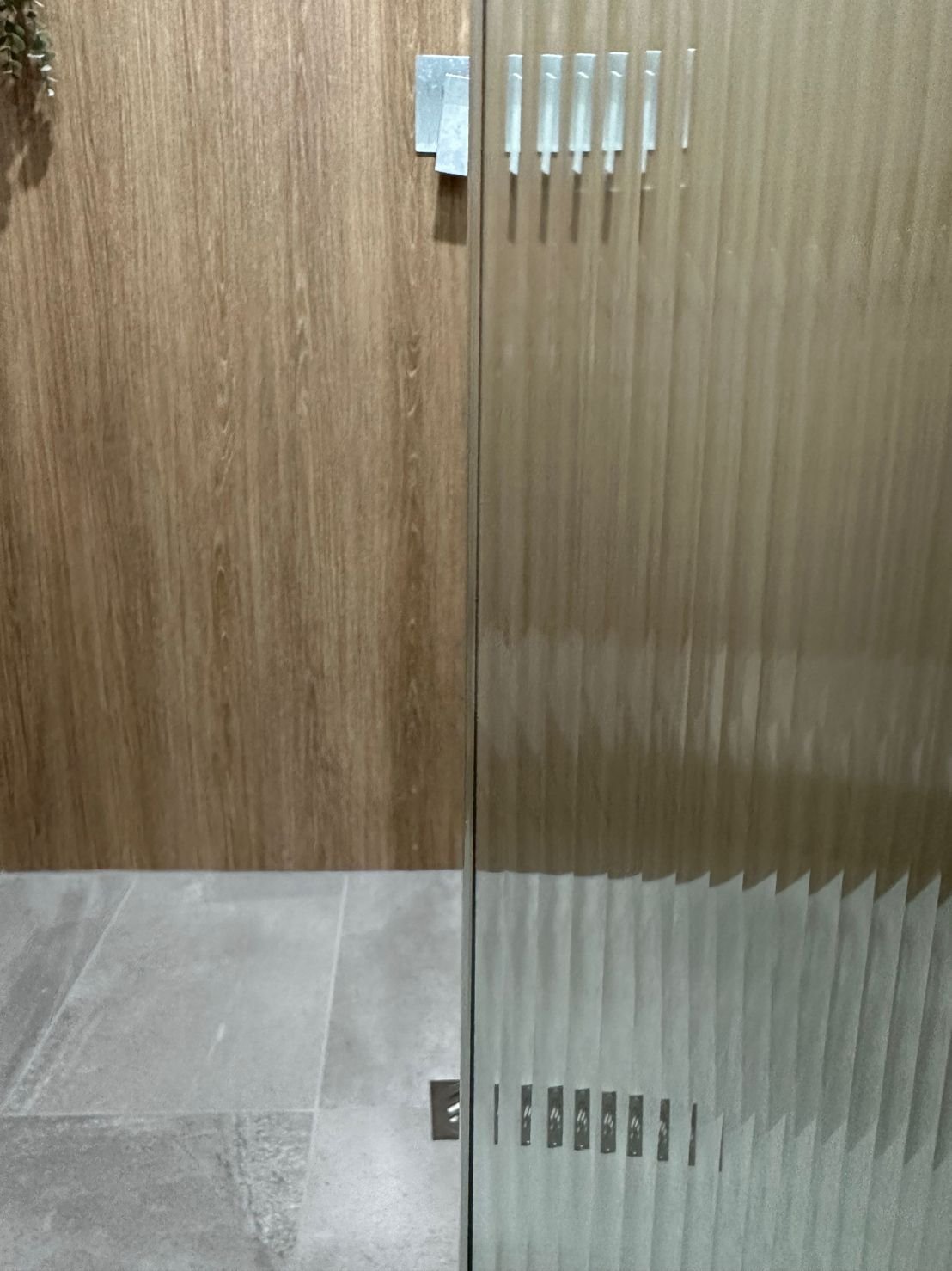 Clear Reeded Glass Film - 13mm - Footprint Creative